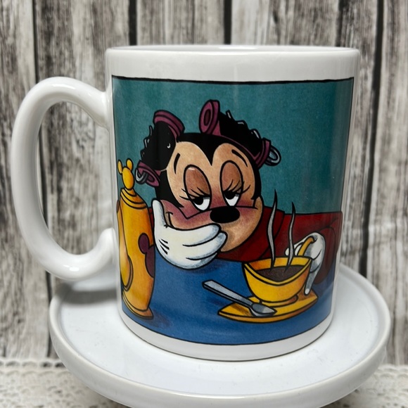 Kitchen | Vintage Disney Extra Large Minnie Mouse 24oz Coffee Mug ...